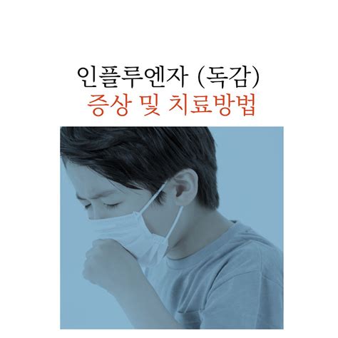 인플루엔자 독감 증상 및 치료 방법