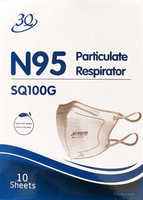 Bulk Price N95 Face Mask Sanqi 3q N95 Sq100g Folding Mask Niosh