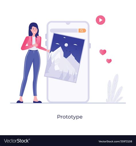 Prototype Royalty Free Vector Image VectorStock