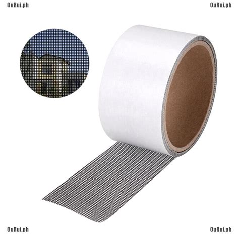Hs Window Door Screen Patch Repair Kit Black Mesh 5 200cm Window Hole Repaire Tape Shopee