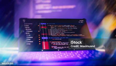 Server Logs Analysis Closeup Developing Programming And Coding