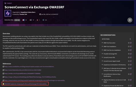 Intelligence Snapattack Documentation