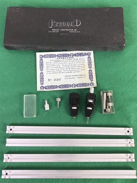 Vintage Feranco Beam Compass In Original Box Ferance 1973443523