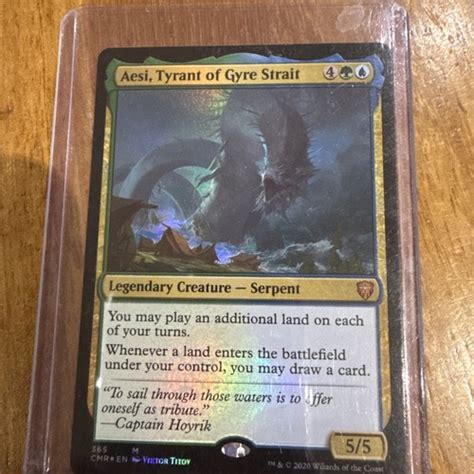Aesi Tyrant Of Gyre Strait Mythic Rare Foil Mtg Card Commander