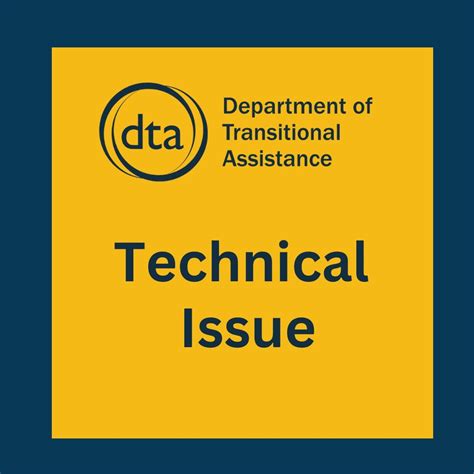 Alert The Dta Assistance Line And Dta Connect Are Currently