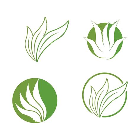 Premium Vector Aloe Vera Logo Icon Design Symbol Beauty