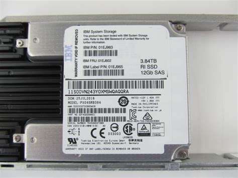 2072 Al81 Ibm Solid State Drive 3 84 Tb 12gbps Sas 2 5 Inches Flash System 5000 02px586