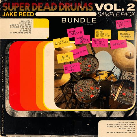 Super Dead Drums Vol 2 Expansion Pack — Jake Reed