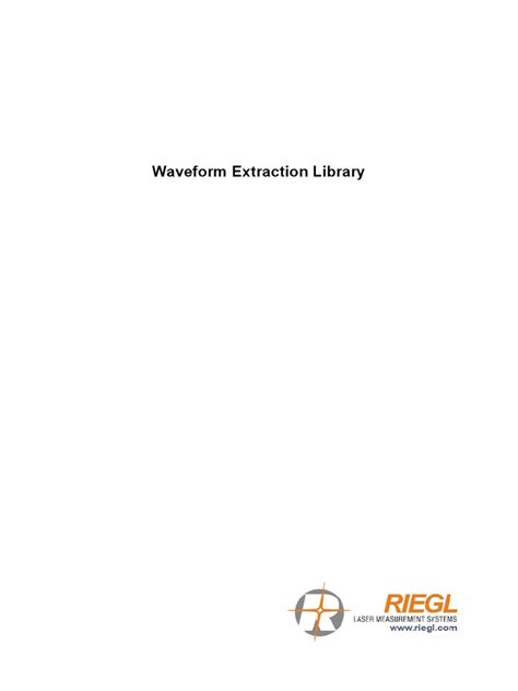 The Full Waveform Lidar Riegl Lms Q680i Ppt Renew Pdf Library