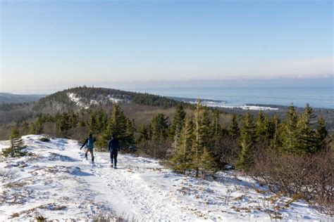 Winter Expedition Mount Baldy In Eagle Harbor