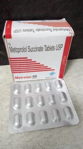Metoprolol Tartrate 50 Mg Tablet At ₹ 550box मेटोप्रोलोल टार्ट्रेट
