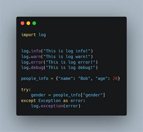 Loguru:python 日志终极解决方案配置 Loguru:python 日志终极解决方案配置