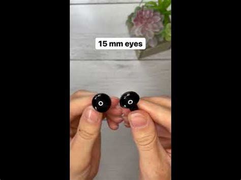 Whats The Biggest Safety Eye Size Youve Ever Used Crochet