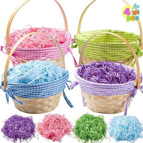 Fun Express Pastel Plastic Easter Baskets Elevate Your Easter Party With These