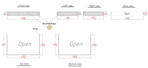 Rhm Custom Brass Straps With Rivets For Morgan — Rangehoodmaster