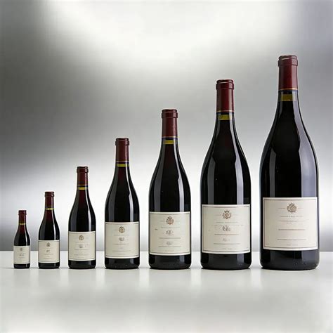 Premium Burgundy Bottle Elegant Burgundy Glass Bottle