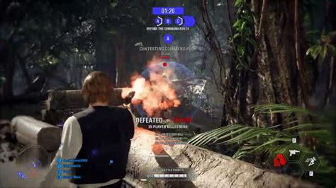 Swbf2 Instant Action Mission Defend Rebel Alliance Yavin 4 Gameplay