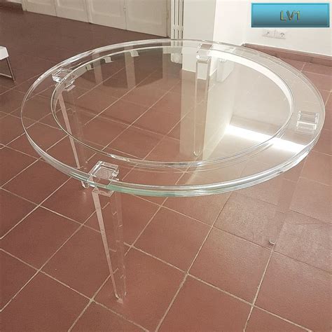 Lucite Acrylic Dining Table Tavoli Pranzo In Plexiglas Tavolo
