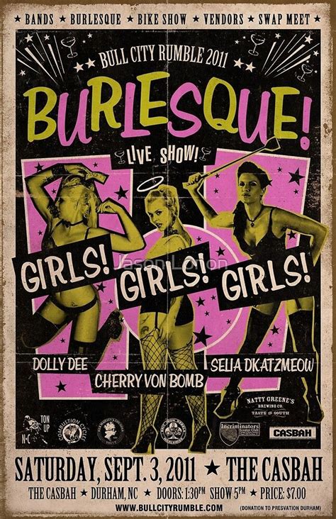 Burlesque Poster By Jason Lonon Redbubble Burlesque Vintage