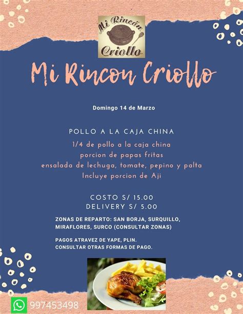 Mi Rincon Criollo Lima