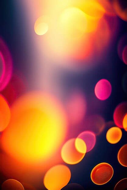 Premium Photo Abstract Bokeh Effect Background