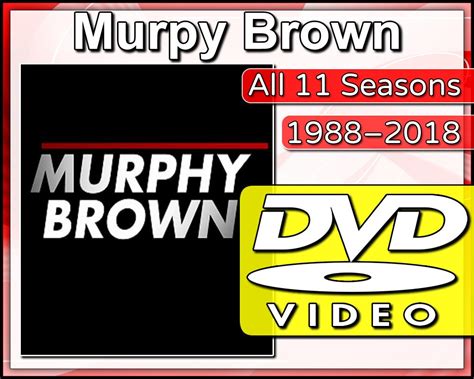 Murphy Brown Dvd Complete Tv Show 1988 2018 11 Seasons 26 Disc