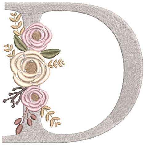 Monogram Letter D Etsy