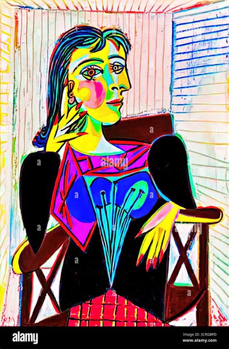 Donna Piangente Di Pablo Picasso Immagini Vettoriali Stock Alamy