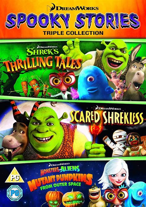 Dreamworks Spooky Stories Collection Scared Shrekless Shreks