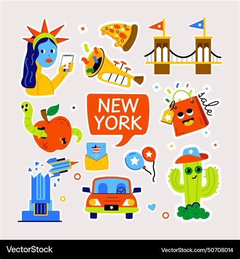 Nyc Royalty Free Vector Image Vectorstock