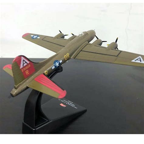 1144 Scale Military Model B 17 Bomber Flying Fortress Bomber Diecast