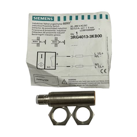 Siemens Sensor 3rg4013 3kb00 Siemens Sensor Okmarts Supply New In
