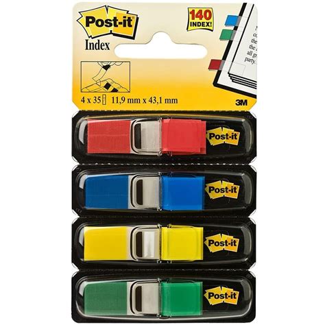 Banderitas Estrechas 4 Colores Post It