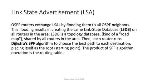 Ppt Ospf Powerpoint Presentation Free Download Id2389678