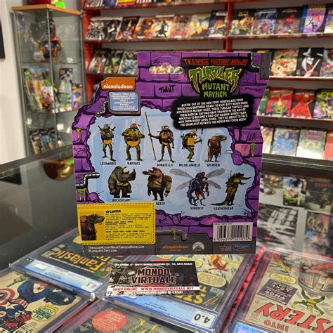 Spinter Master Sensei Teenage Mutant Ninja Turtles Mutant Mayhem Action Figures Giochi