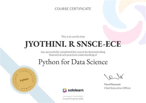 Experience Learning Datascience Python Connections Snsinstitutions Snsce