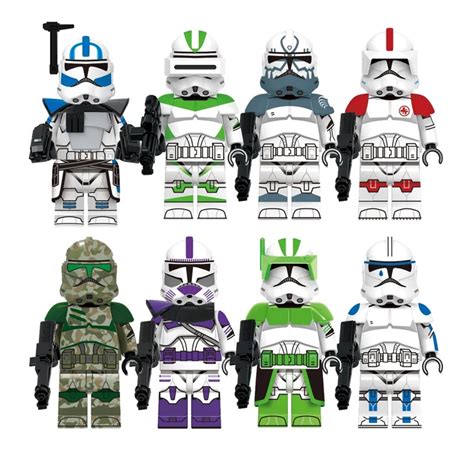 New Arc Trooper Mini Action Figure Wolfpack Clone Trooper Comet
