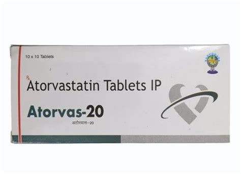 Atorvas 20mg Tablet At Rs 75 Stripe Jaripatka Nagpur Id 2854566026930