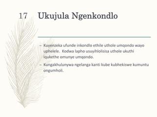 Izinkondlo12 Pptx