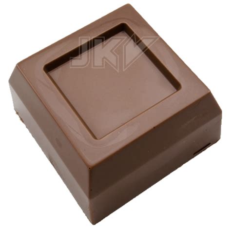 Chocolate Mould Cuvette Square Jkv Webshop