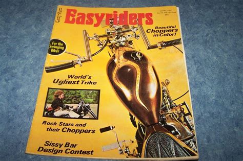 1971 Easyriders Magazine Original 2 Staple June 1971 1902310665