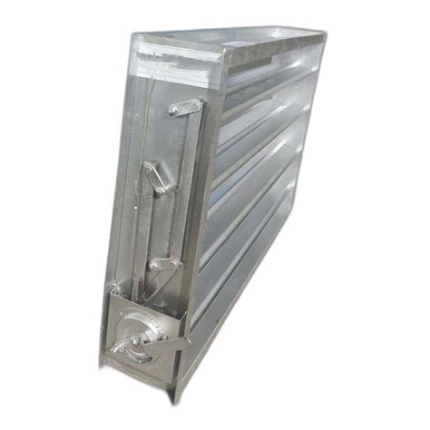 Gi Hvac Duct Damper For Volume Control Shape Rectangular At ₹ 950 Sq Ft In New Delhi