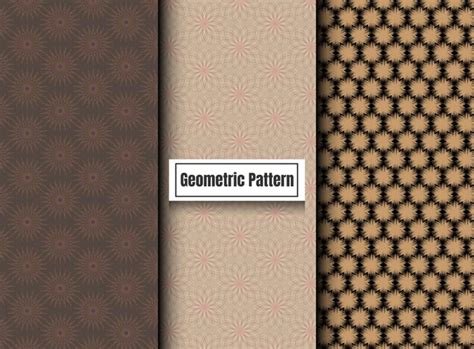 Premium Vector Seamless Abstract Modern Geometric Circle Line Pattern