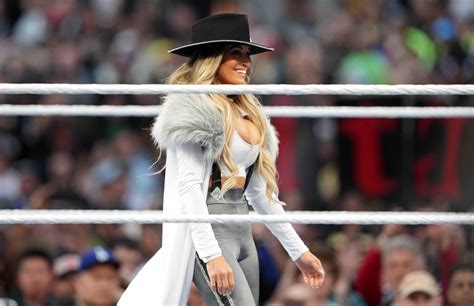 Wwe Legend Trish Stratus Shares Unbelievable Swimsuit Photo At 50 The Spun