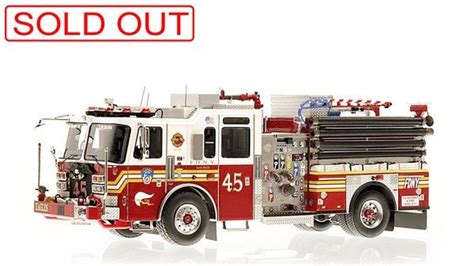 Hand Crafted Using Over 475 Parts Fdny Engine 45 Is A Limited Production Museum Grade Scale