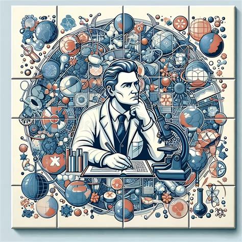 Illustration About The Science Developed By Humanity Stock Illustration Illustration Of