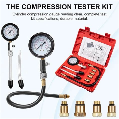 Compression Pressure Gauge With Adopters Cng And Petrol At ₹ 7125