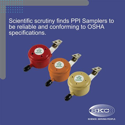 Skc Inc On Linkedin Skc Ppi Samplers Provide The Closest Match To The Iso 7708 Criteria