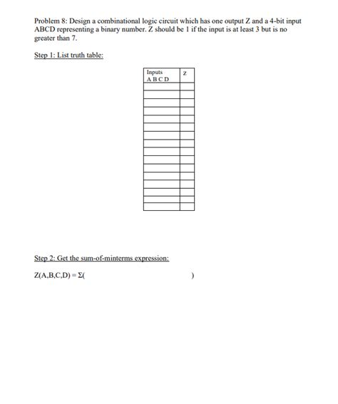 Step Simplify Using K Map And Derive The Minimized Chegg