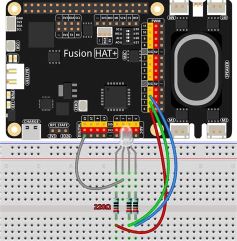 112 Rgb Led — Sunfounder Ai Explorer Lab Kit For Raspberry Pi Zero 2